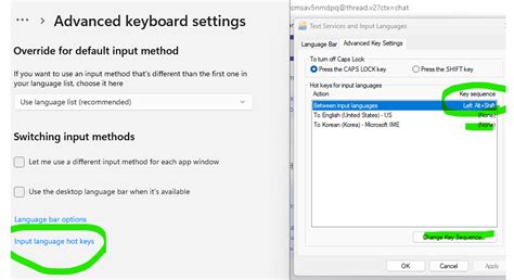 마이크로소프트 윈도우즈 Windows 11 에서 한글 영문 입력 변환 단축키 Short Key Smart Us Living 현명한 미국생활의 길잡이