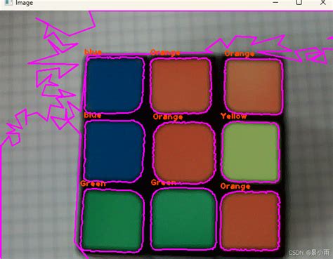 【基于c与opencv实现魔方图像识别和还原算法】魔方色块识别opencv 识别魔方 Csdn博客