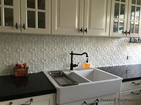 Pressed Tin Kitchen Backsplash Things In The Kitchen