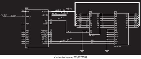 1 Hundred Data Bus Schematic Royalty Free Images Stock Photos Pictures Shutterstock