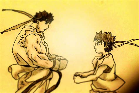 Ryu And His Brother Shun By Swordsaint32 On Deviantart