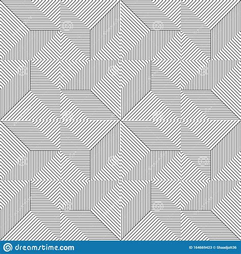 Vector Seamless Geometry Pattern For Print And Fabric Stock Vector Illustration Of Stylish