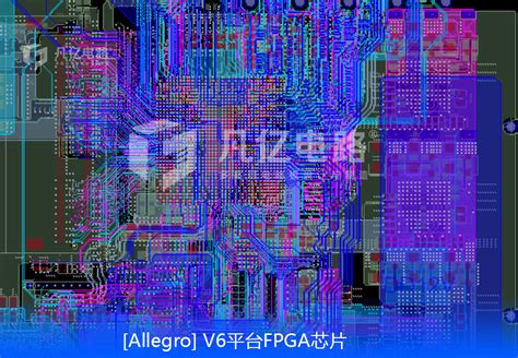 V6平台fpga芯片 凡亿pcb