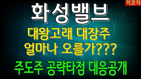 화성밸브 대왕고래 석유 폭락에도 독자적으로 상승하는 이유 주주분들 필수시청 화성밸브주가전망 화성밸브타점 화성밸브상승 Youtube