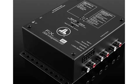 JL Audio FiX 86 Digital Signal Processor DSP For Adding Amps And Speakers To A Factory System