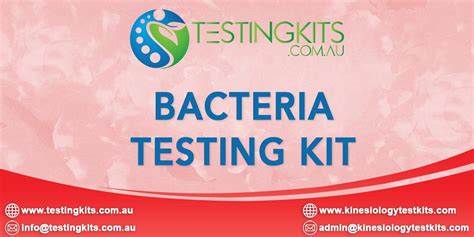 Bacteria Test Kit For Kinesiologists Chiropractors And Bioresonance