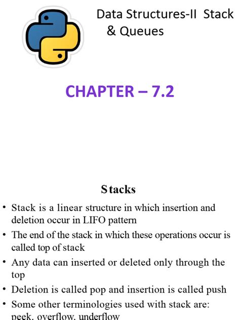 7 2 Data Structures Ii Stacks Queues Pdf