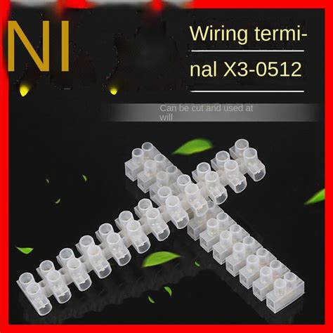 12 Position Na Nylon Terminal Wire Connector Plastic Terminal Block 10 20 30A Joint Ng Pukt