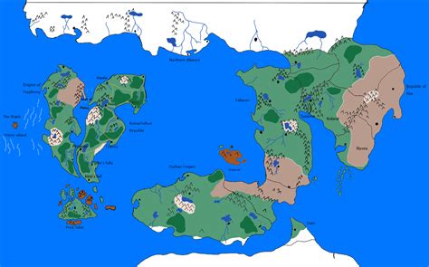 World Map By Tytay114 On Deviantart