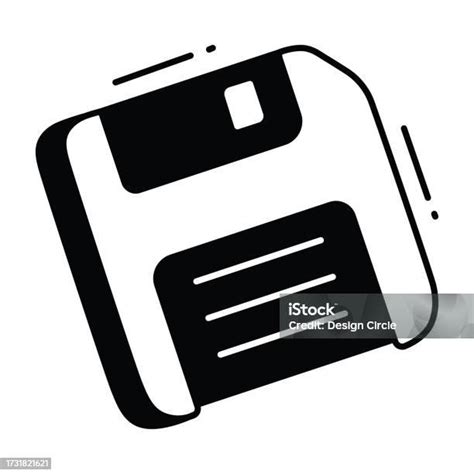 플로피 디스크 낙서 아이콘 디자인 그림입니다 흰색 배경에 과학 기술 기호 Eps 10 파일 개념에 대한 스톡 벡터 아트 및 기타 이미지 Istock