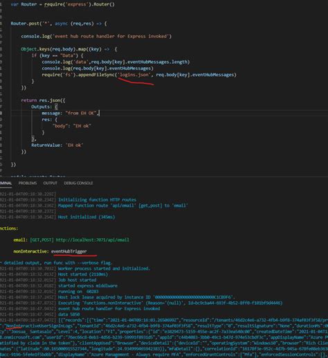 Expressjs Middlewares On Azure Functions Via Custom Handlers