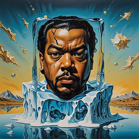 Ice Cube The Singer Ice Cube As A Surrealist Masterpiece I
