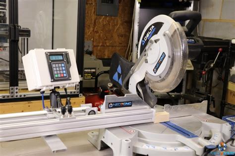 Arduino Clearpath Servo Controlled Chop Saw Stop