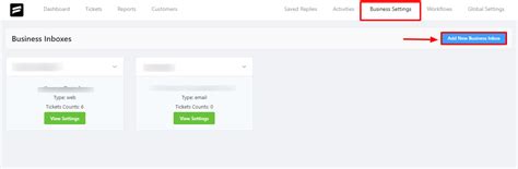 Adding Multiple Business Inboxes Fluent Support