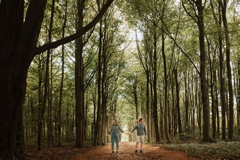 Capturing Love Amidst Nature Imogen And Christophers Pre Wedding Photo Shoot At Whitwell Woods