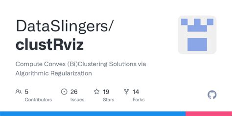 GitHub DataSlingers ClustRviz Compute Convex Bi Clustering Solutions Via Algorithmic