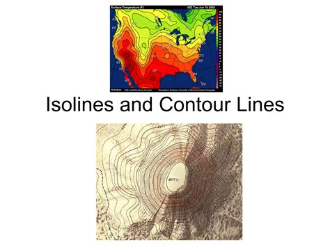 Isolines And Contour Lines Ppt