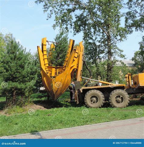 Tree Transplanter Heavy Machine Machine For Transplanting Large Trees