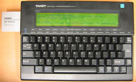 Wp 2 Tandy Tech