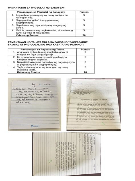 Pamantayan Sa Pagsulat Ng Sanaysay Pdf