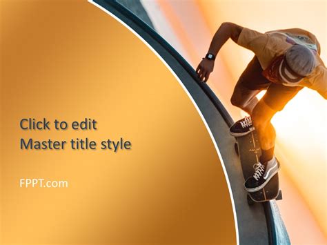 Free Skating Powerpoint Template Free Powerpoint Templates