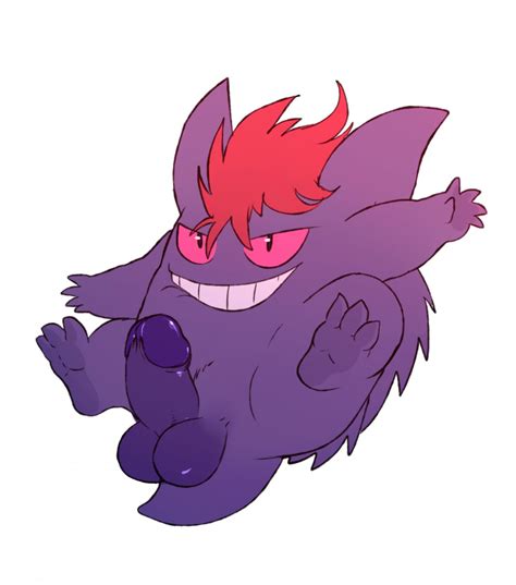 Rule 34 Balls Eroborus Furry Gengar Male Male Only No Humans Penis Pokemon Pokephilia Solo