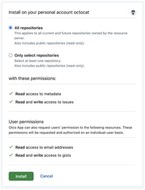 从第三方途径安装 GitHub Apps GitHub中文网