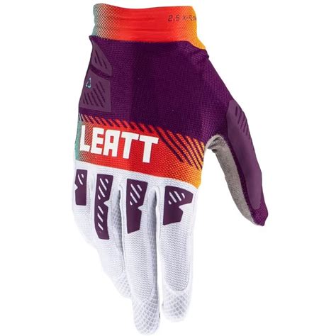 Leatt 25 X Flow Indigo Cross Enduro Motorcycle Gloves For Sale Online