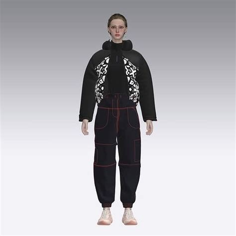 Neural Networks Outfit 04 And Outfit 06 3d Model Cgtrader