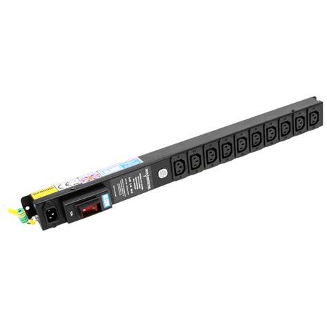 Way A IEC C Sockets C Inlet Circuit Breaker RF Filtered Surge Protected PDU Olson Direct