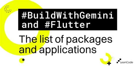 Daria Orlova On Linkedin Packages And Apps Build With Gemini Ai And Flutter