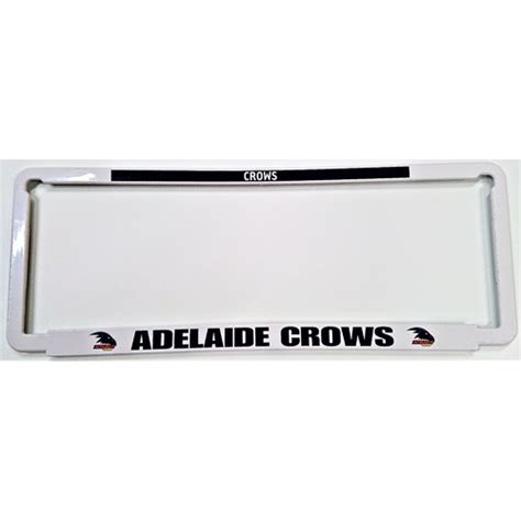 Adelaide Crows Car Number Plate Surrounds 2 Frames