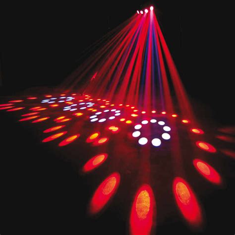 American DJ Quad Gem LED светодиодный прибор с четырьмя линзами ...