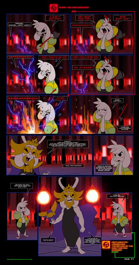 Asriel Synth Undertale Au Comic Pag 77 By Cybertrevil On Deviantart