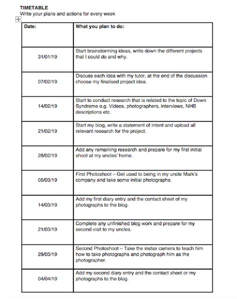 Acpp Open Brief Project Proposal Form And Timetable