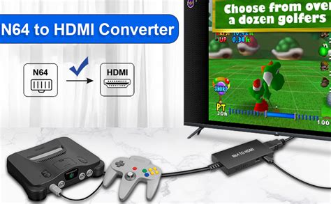 N64 To Hdmi Converter Adapter With Hdmi Cable Converts N64