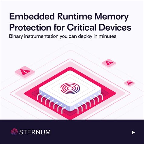 Sternum On Linkedin Iot Runtime Protection Embedded Integrity Verification Sternum Iot