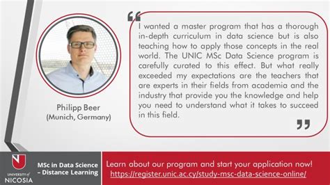 Msc In Data Science University Of Nicosia On Linkedin Datascience