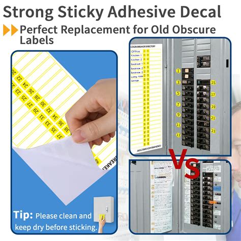 Electric Panel Numbering