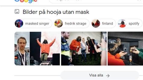 Magnus Tosser Årets Stora Avslöjande Så Ser Hooja Ut Utan Mask