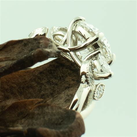 Split Trellis Ring ½ Carat Lab Grown Diamond Teneff Jewelry