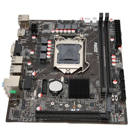 Desktop Computer Motherboard Dual Channel DDR M PCIe X SATA USB H BB Motherboard For