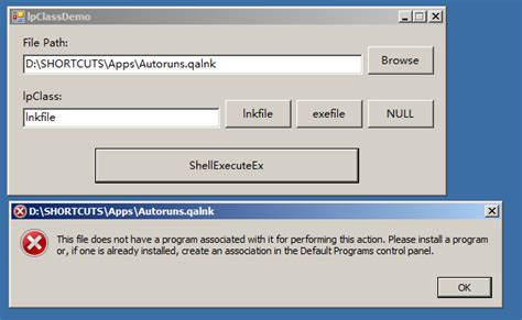 Execute A File As If They Were Lnk Files Vbforums