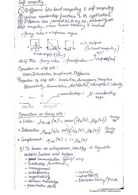 Soft Computing Notes Studocu