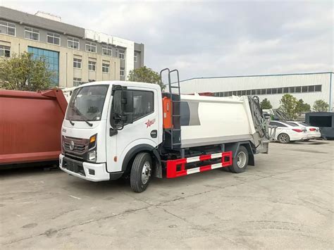 东风小多利卡蓝牌压缩垃圾车，6方垃圾清运车 车家号 发现车生活 汽车之家