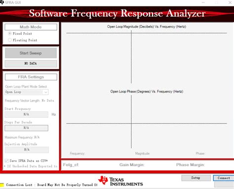 tms320f28377s sfra connection problem c2000 microcontrollers forum