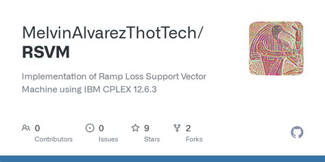 Github Melvinalvarezthottechrsvm Implementation Of Ramp Loss