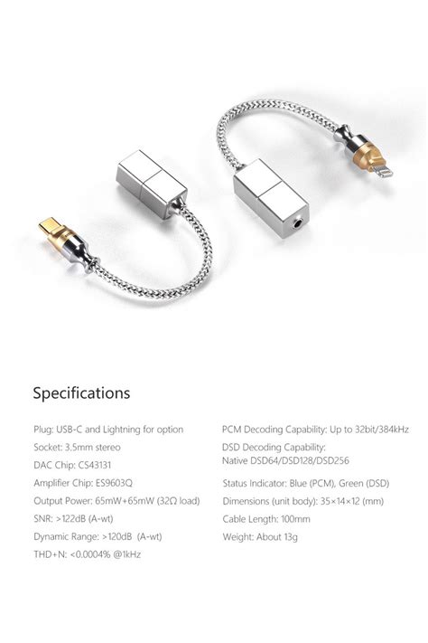 Dd Tc35pro E2 Dac Amp หางหนู รองรับ Pcm 32bit 384khz Dsd256 ประกันศูนย์ไทย หูฟัง ขายหูฟัง เบส