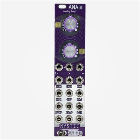 Mystic Circuits Ana 2 Eurorack Analogcontinuous Logic Reverb
