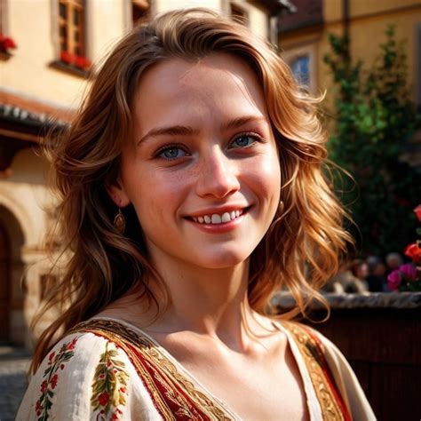 Premium Ai Image Czech Woman From Czech Republic Typical National Citizen
